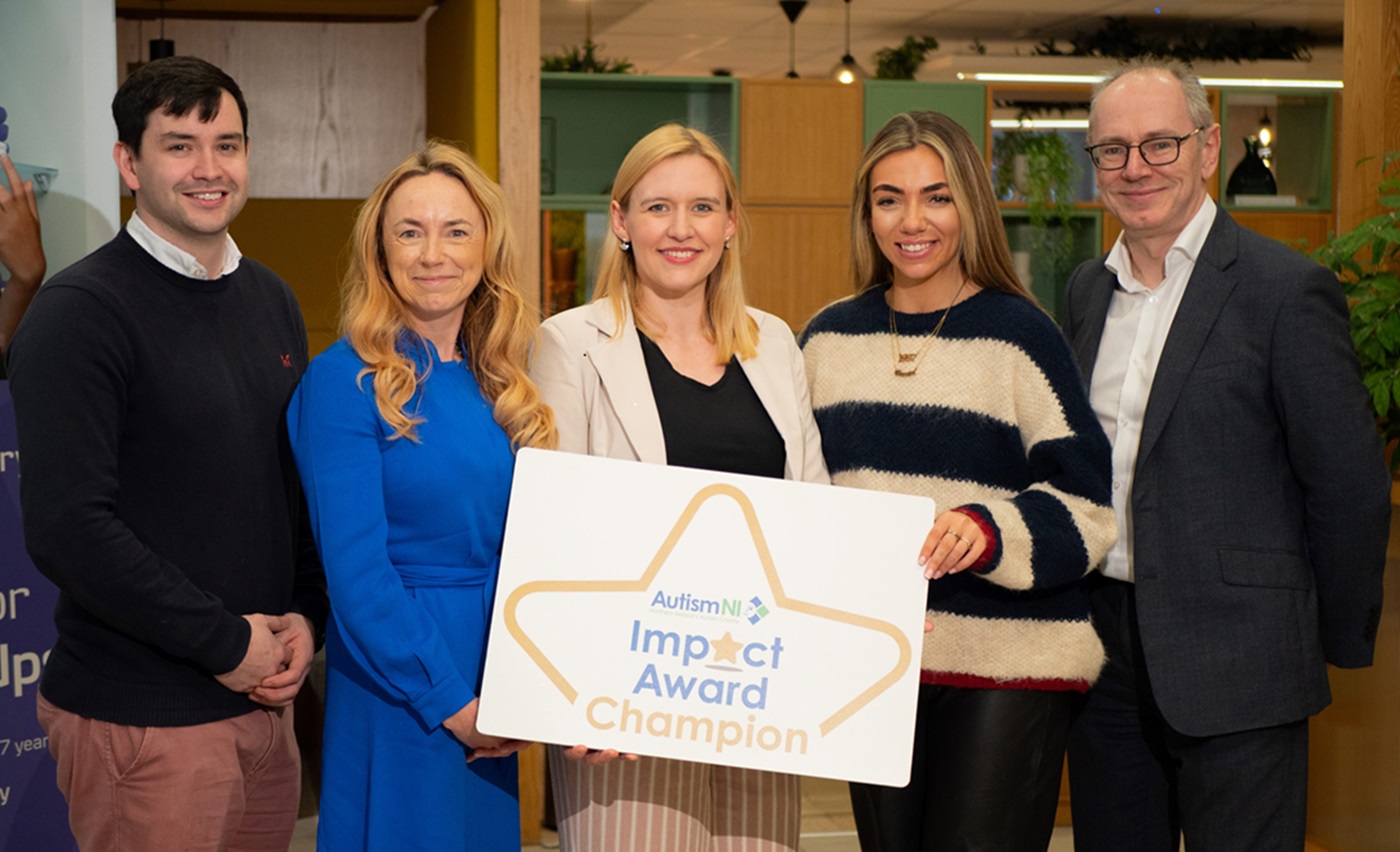 Danske Bank achieves Autism NI Impact Award