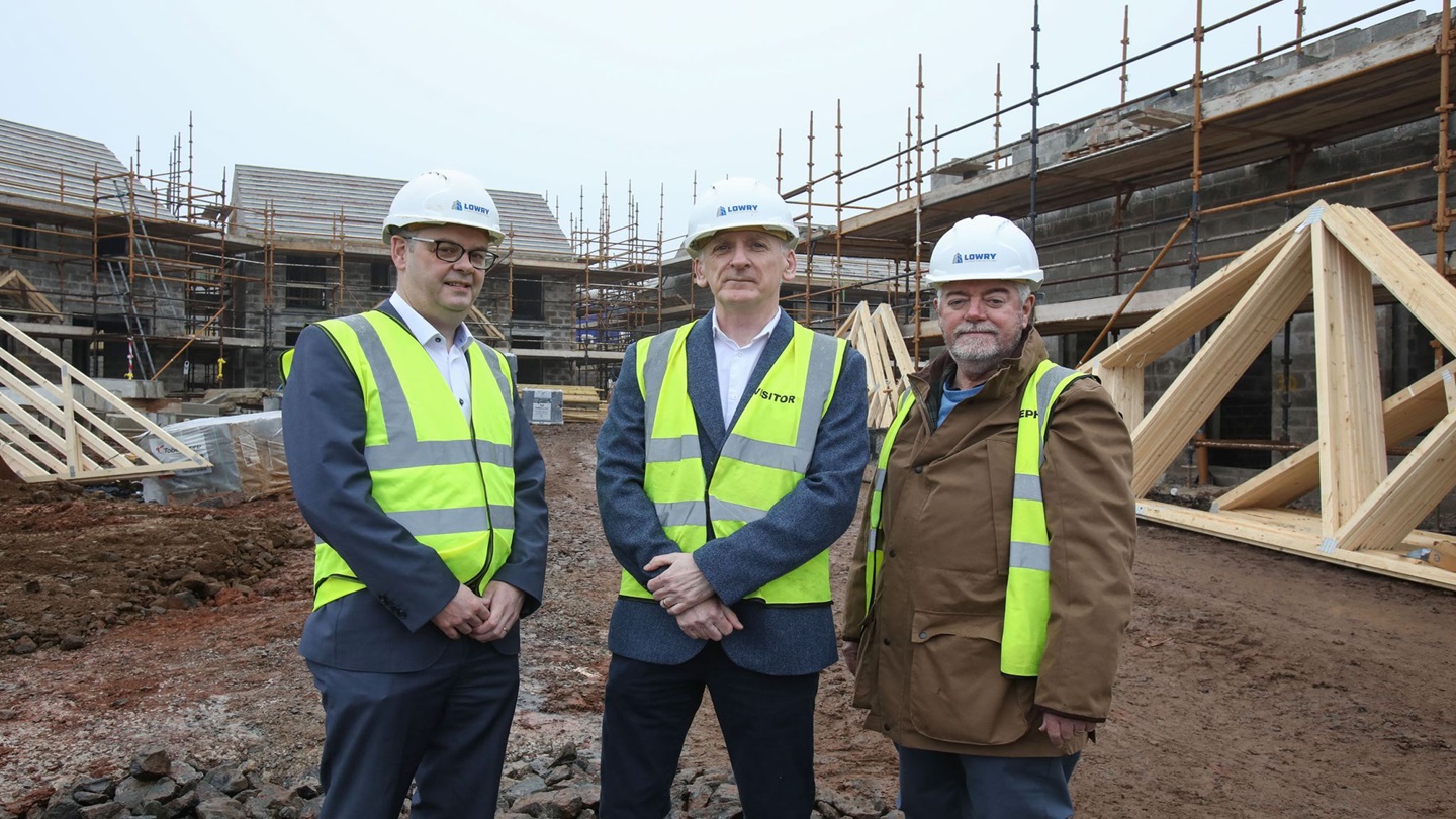 New Rural Housing Development underway at Killadore Brae, Cushendall