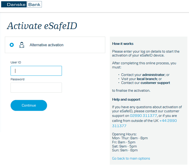 Setup guide for eBanking | Ways to bank | Danske Bank